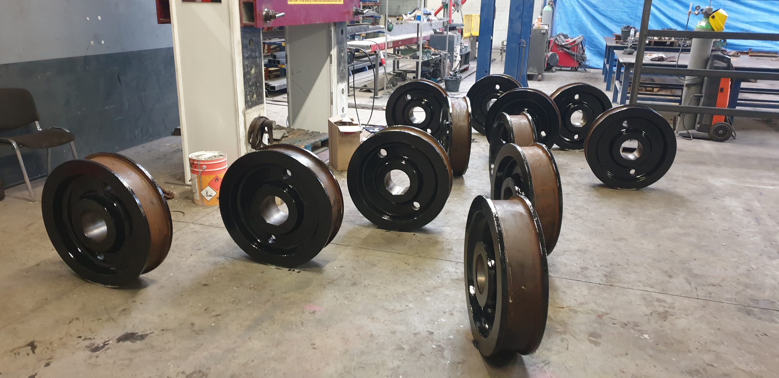 Gantry wheel modification - Starkon Industrial Services