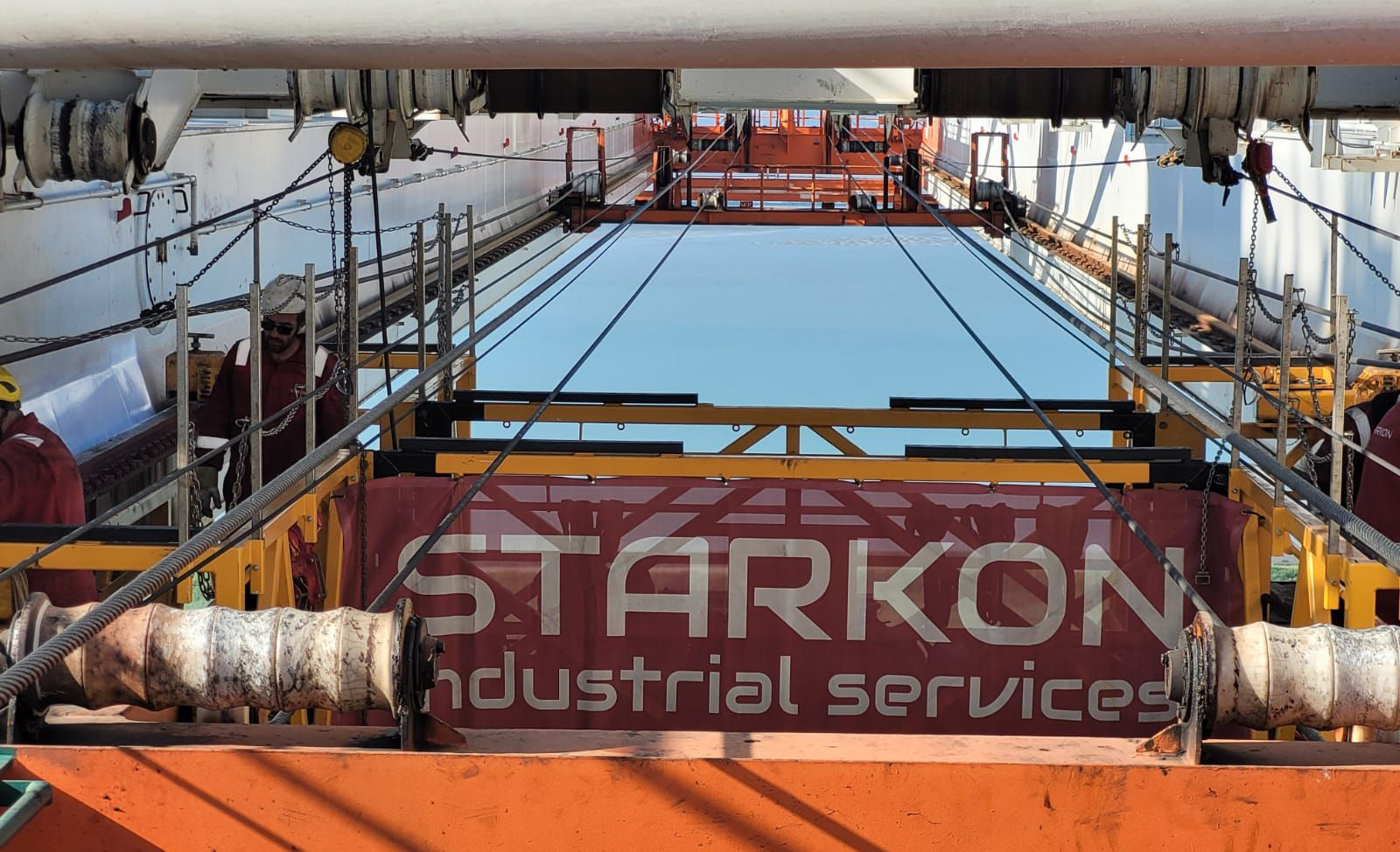 STS Crane Short rail replacement - Starkon Industrial Services