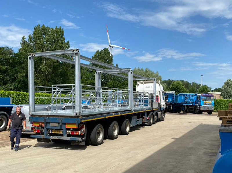 Steel support structure - Starkon Industrial Services